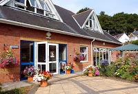 Cwrt Enfys care home in Swansea, Powys SA9 1DS
